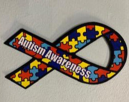 Autism Awareness Ribbon Magnet – Ignite the Senses Children's Gym